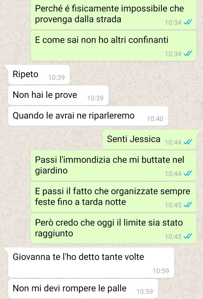 La vicina di casa - SpunteBluSpunteBlu