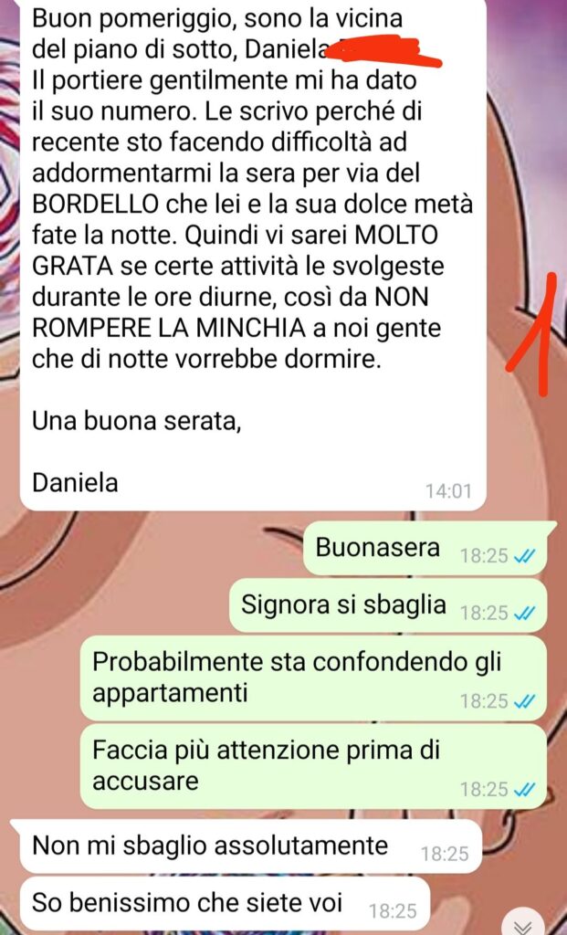 La vicina di casa - SpunteBluSpunteBlu