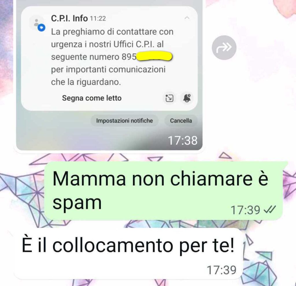 E’ il collocamento - SpunteBluSpunteBlu